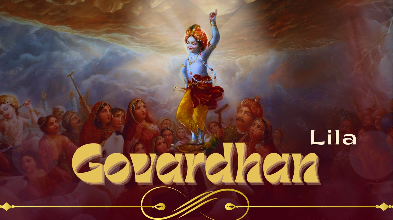 Lord Krishna's Govardhan Lila | Defeat of Indra's