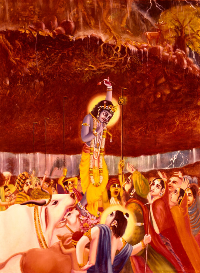Know About Govardhan Lila | Lord Krishna's Govardhan Lila