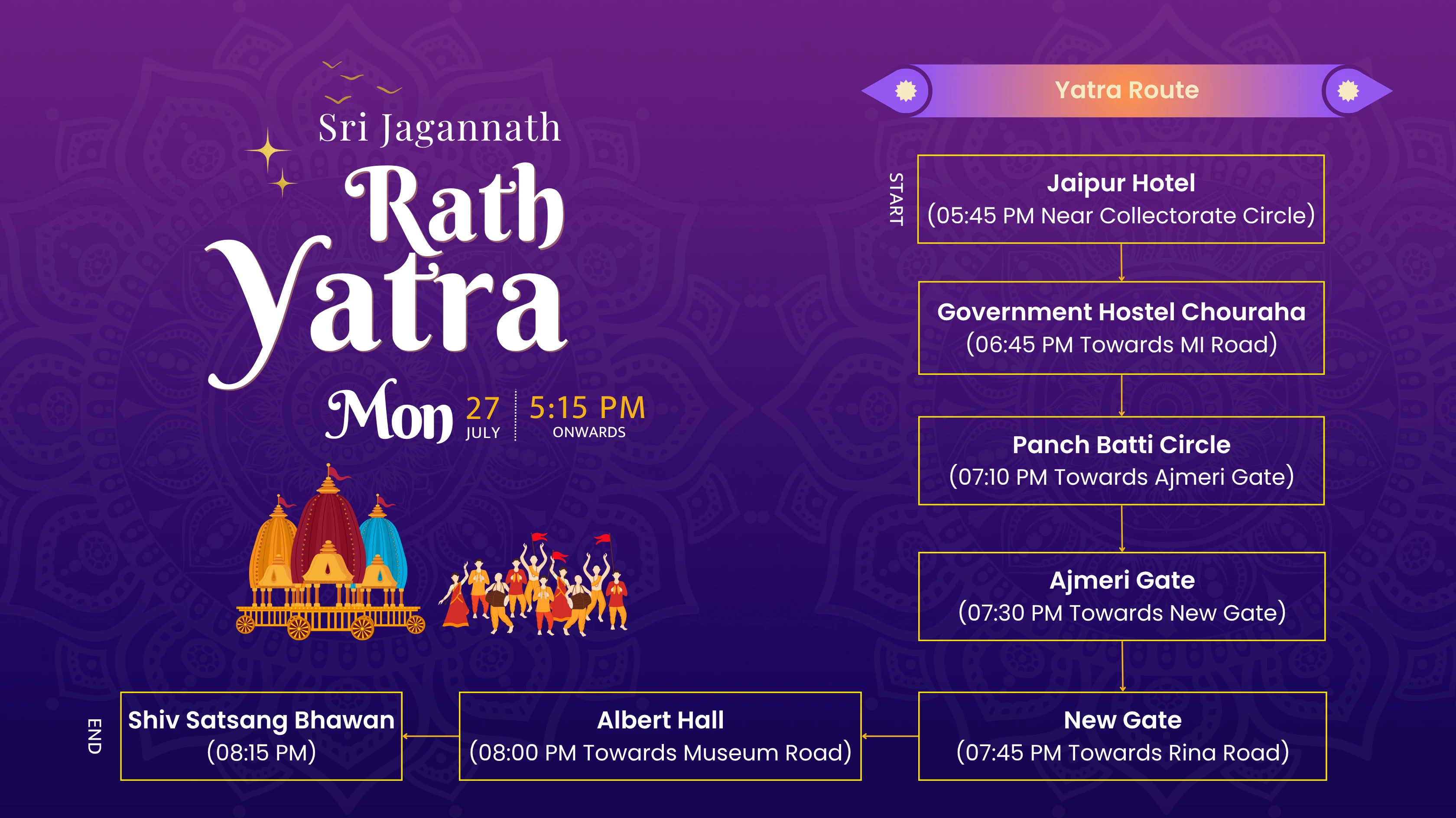 Ratha Yatra 2026: Grand Chariot Festival of Lord Jagannatha